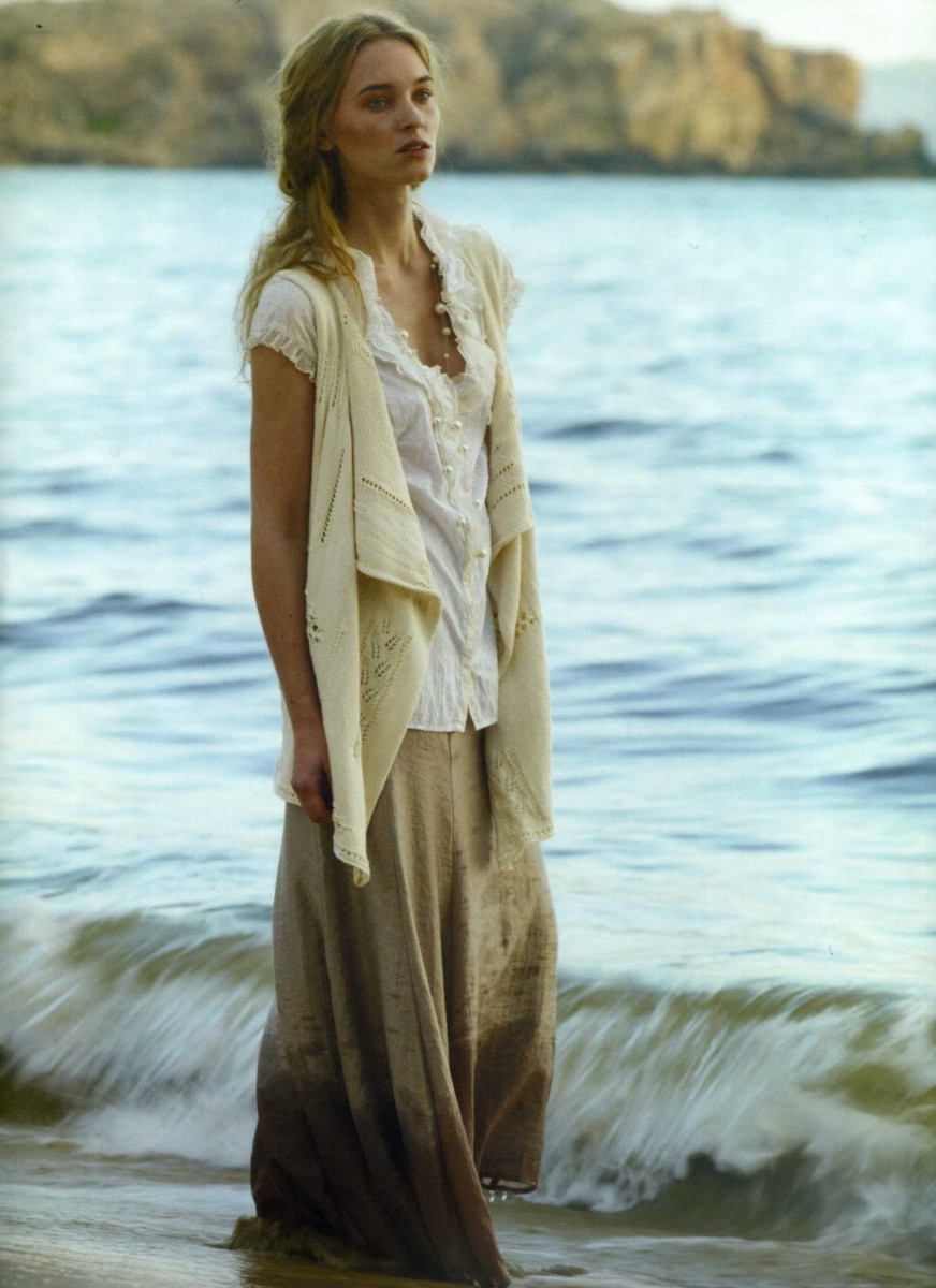 Безрукавка "Slumber" из Rowan 47 - Вяжи.ру