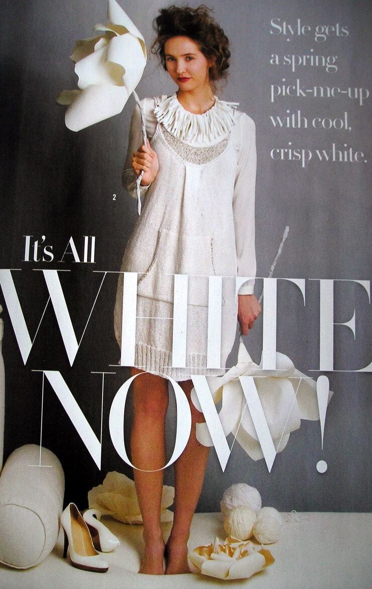 Платье Scoop Neck из Vogue spring summer 2011 - Вяжи.ру